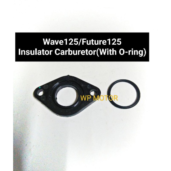 Honda Wave125/Future125 Insulator Carburetor/Pelapik Getah Hitam ...