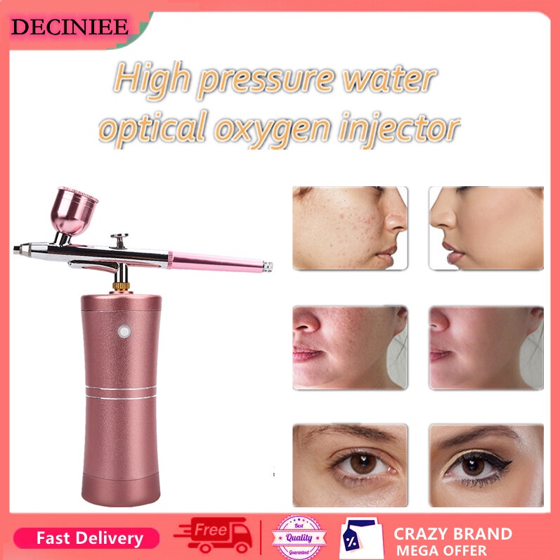 Oxygen Injector Water Oxygen Wireless Airbrush Compressor Face ...
