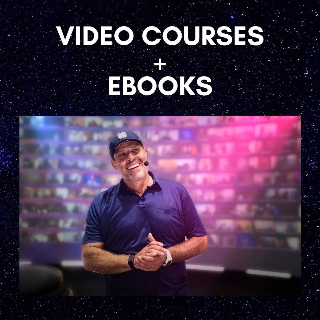 Tony Robbins - 84 Courses + Lifetime Updates | Shopee Malaysia