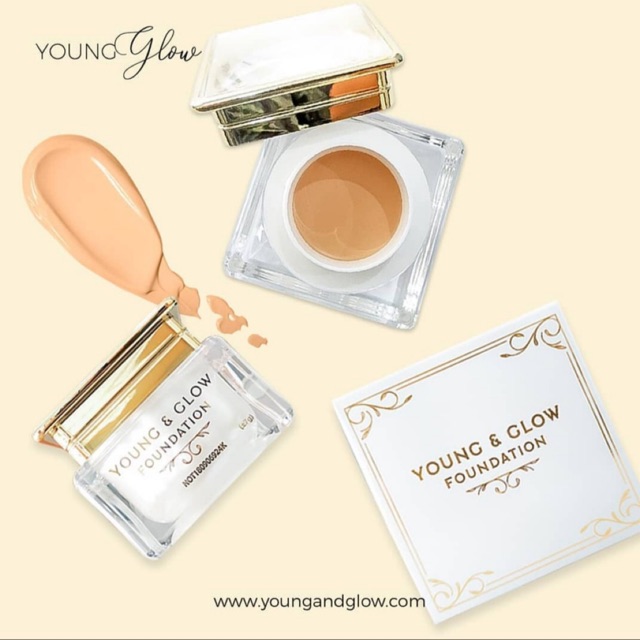YOUNG & GLOW FOUNDATION ( ORIGINAL ) | Shopee Malaysia
