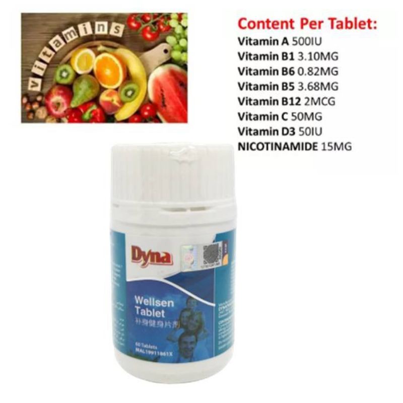 DYNA WELLSEN TABLET ( 60 tablet ) | Shopee Malaysia