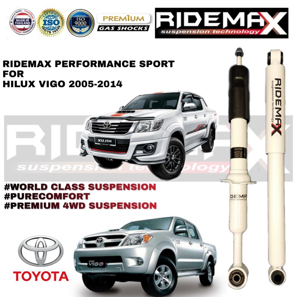 TOYOTA HILUX VIGO / VIGO CHAMP / RIDEMAX GAS SHOCK | Shopee Malaysia