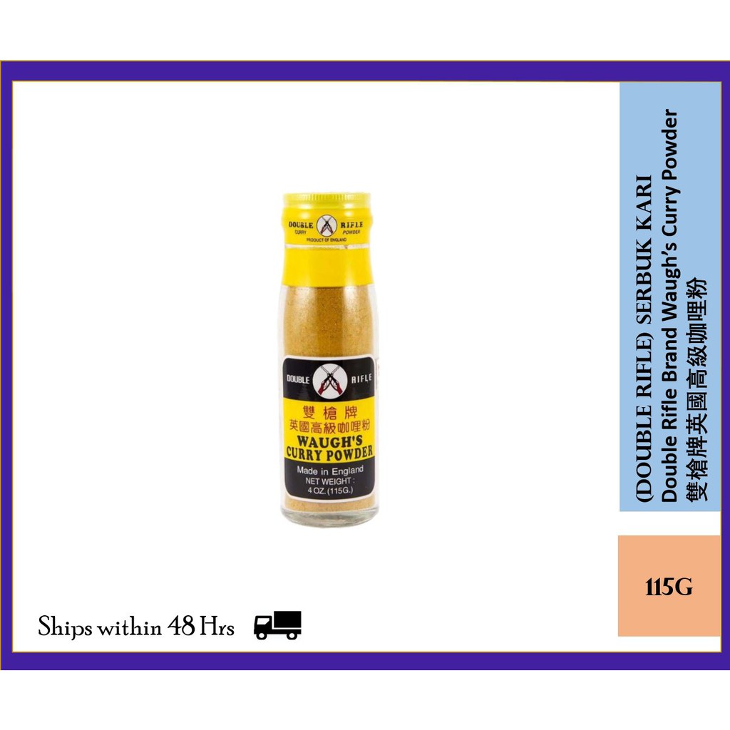 (Double Rifle) Serbuk Kari Double Rifle Brand Waugh’s Curry Powder ...