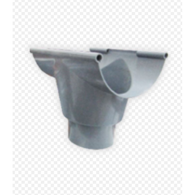 LANGGENG 6" letter T gutter funnel 6 inch semi-circular 1/2 circle ...