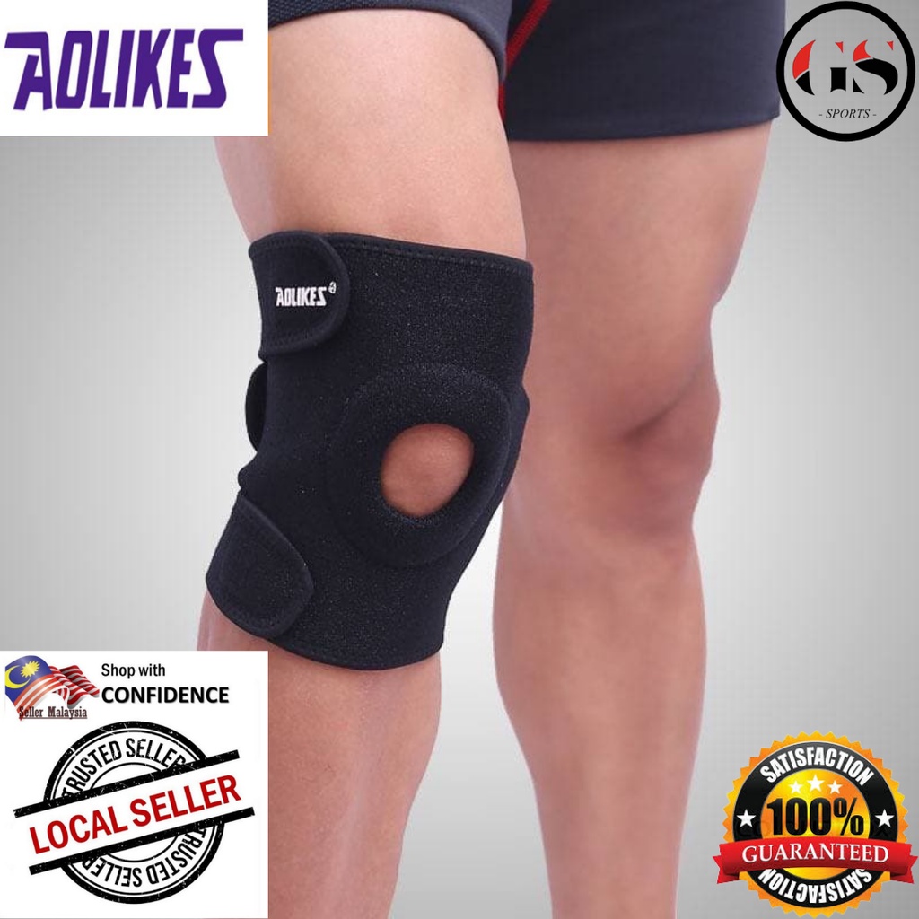 AOLIKES Knee Leg Lutut Patella Spring Protect Brace Guard Support Sport ...
