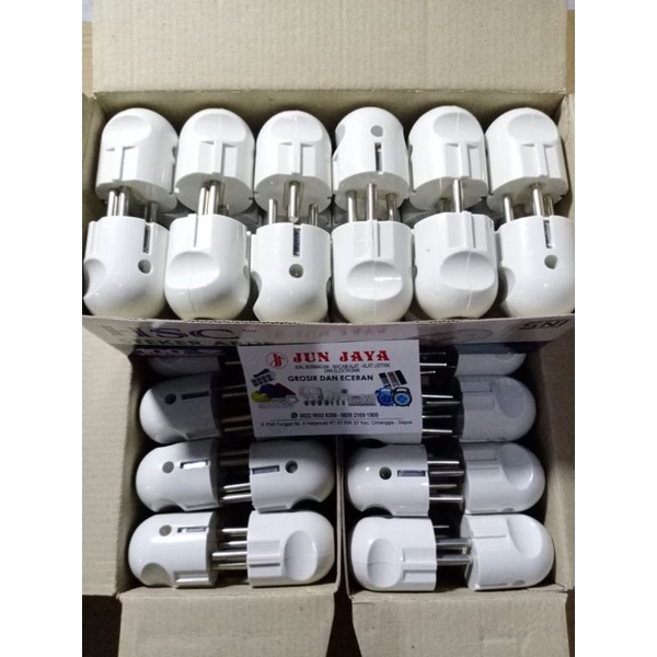 Hsc EARTH PLUG/BRASS ROUND PLUG SNI 10/16A 250v | Shopee Malaysia