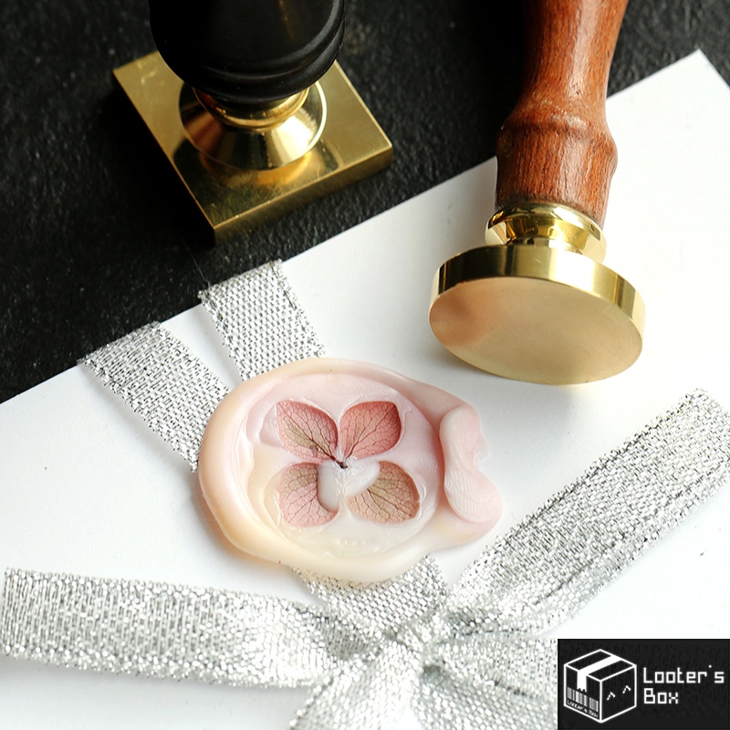 Empty Blank Plain Wax Seal Stamp Head for Journal, Card Making, Gift ...