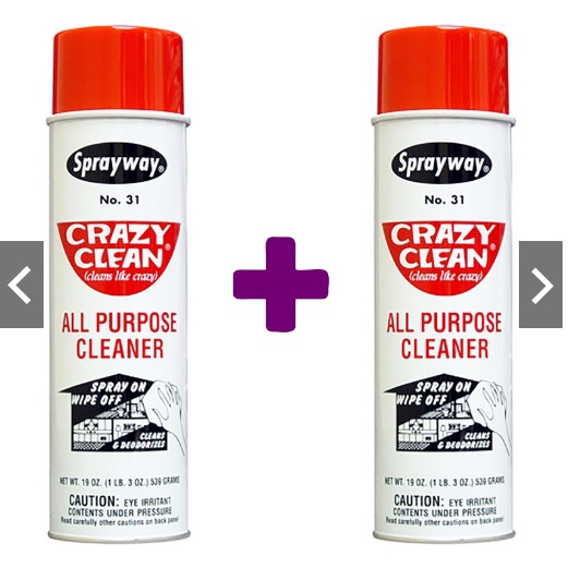 SPRAYWAY CRAZY CLEAN MULTI-PURPOSE CLEANER (TWIN PACK) / SPRAYWAY ...