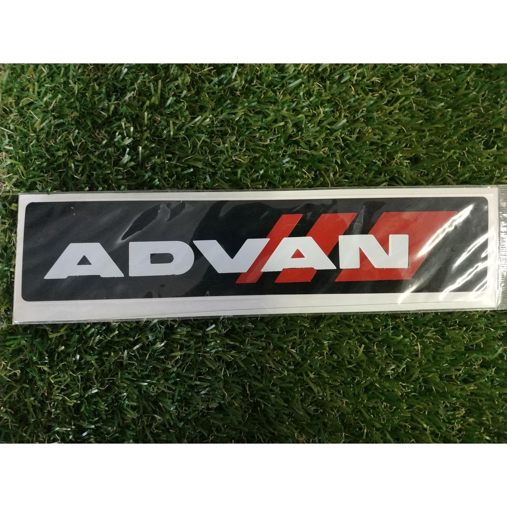 Sticker Advan (Black Background) | Shopee Malaysia