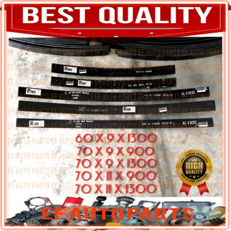KING ADD LEAF SPRING LORRY VAN 4X4 60X9X1300 70X9X900 70X9X1300 ...