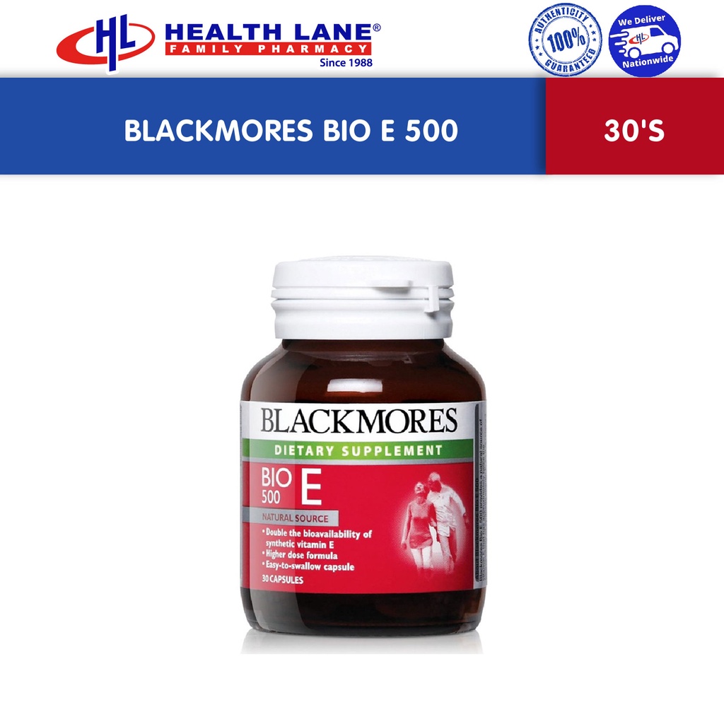 Blackmores Bio E 500 (30's) | Shopee Malaysia