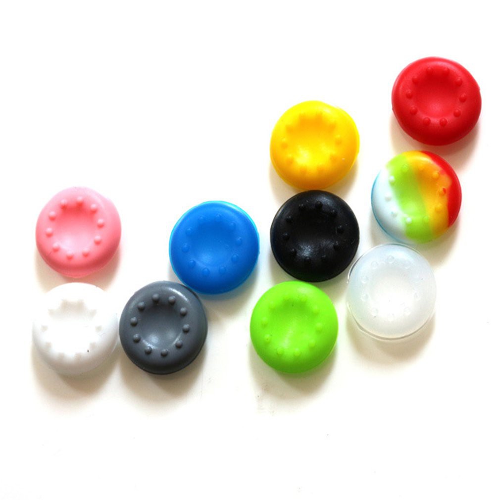 2 Pcs Replacement Silicone Thumbsticks Joystick Cap Cover For PS4 ...