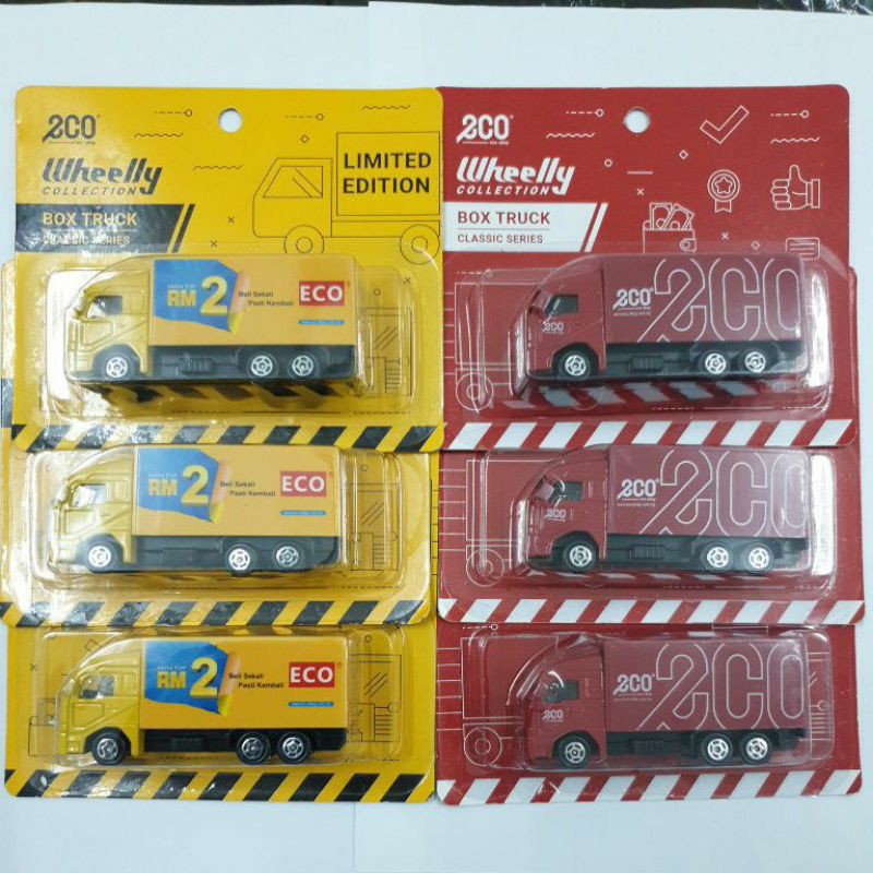 Eco Lorry Lori Box Truck Wheelly Collection | Shopee Malaysia