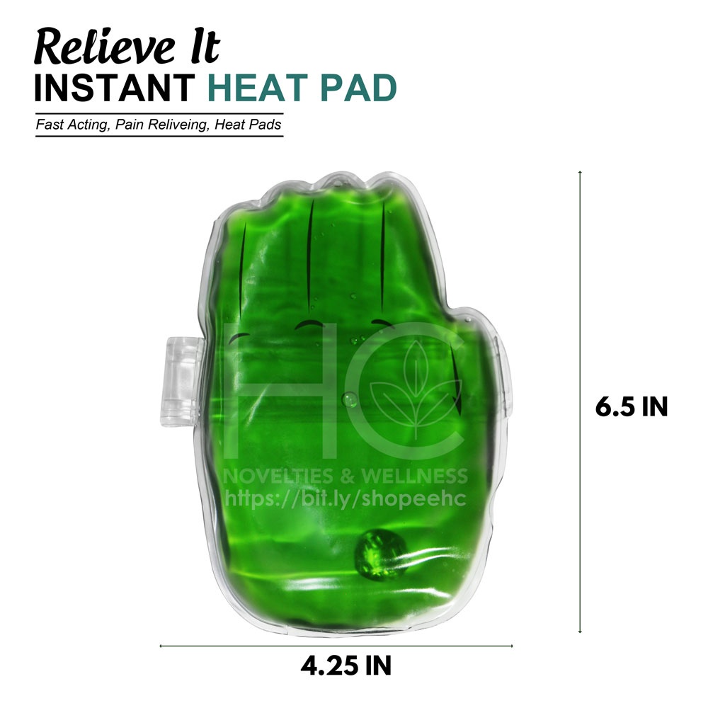 Magic Heat Pack - Relieve ItTM - Hand Shape - Hot / Cold compress for ...