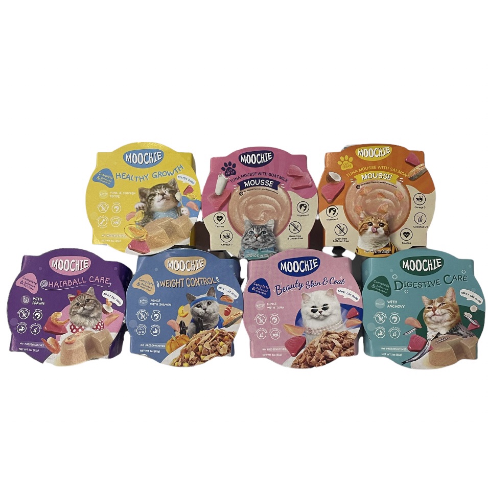 MOOCHIE Cat Cup Wet Food 85g | Shopee Malaysia
