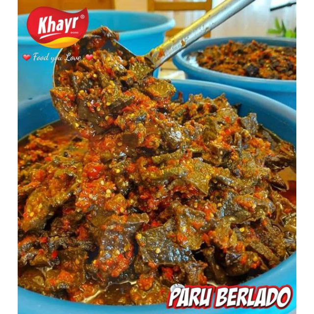 Paru berlado [sambal paru, paru berlada] | Shopee Malaysia
