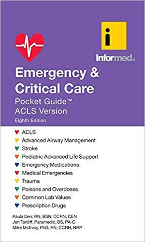ACLS Pocket Guide Emergency and Critical Care | Shopee Malaysia