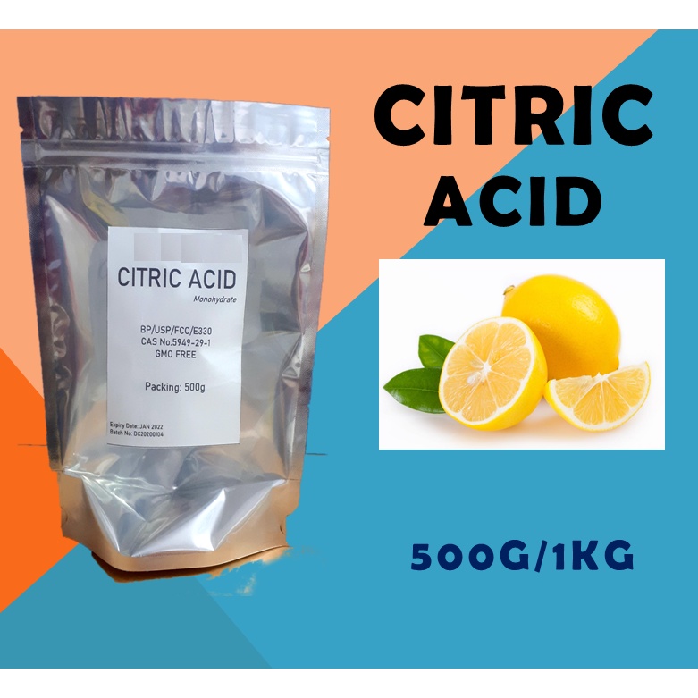 Citric Acid 柠檬酸 USP EP BP FCC E330 Food grade | Shopee Malaysia