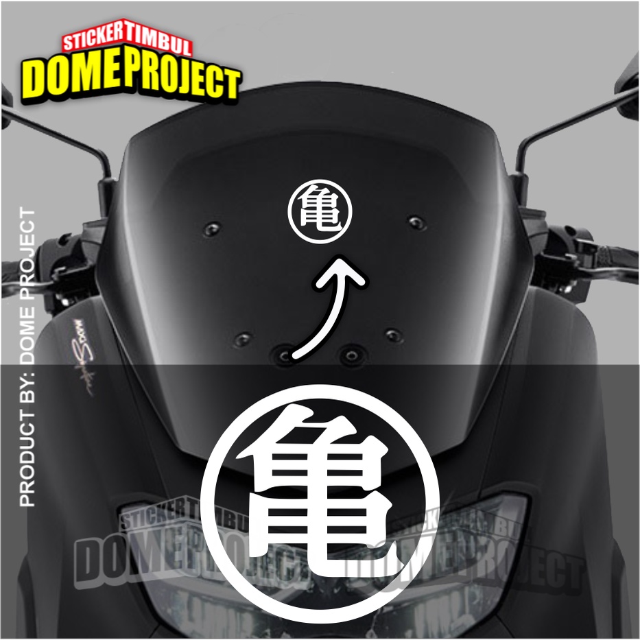 Sticker CUTTING DECAL Motorcycle Helmet Glass Car LOGO ANIME DRAGON ...
