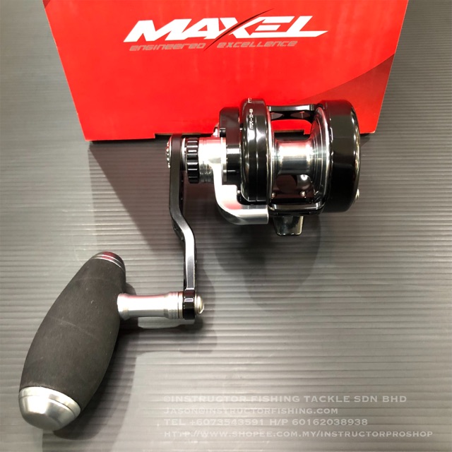 MAXEL FISHING REEL TRANSFORMER F30CH/LEFTY ｜JIGGING REEL｜ | Shopee Malaysia