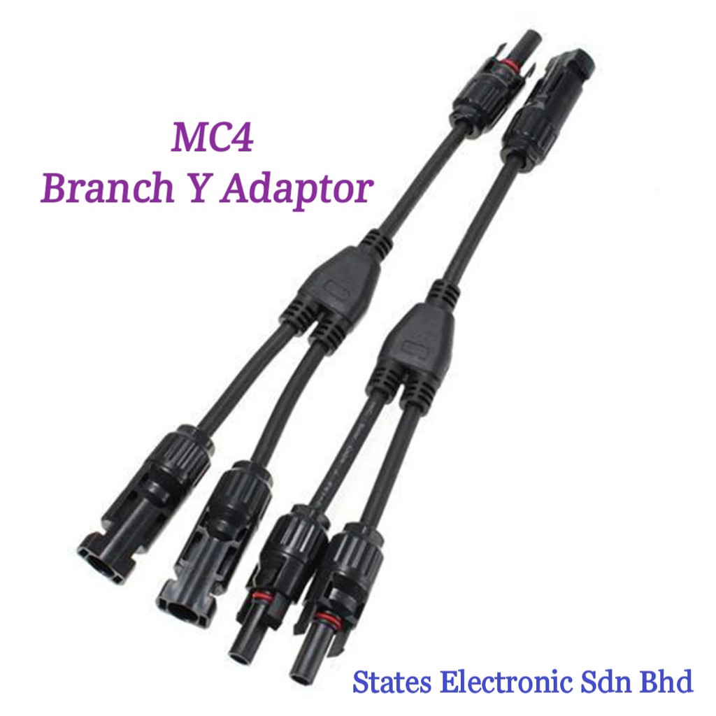 1Pair x Multi Y Branch MC4 Connector for Solar System | Shopee Malaysia