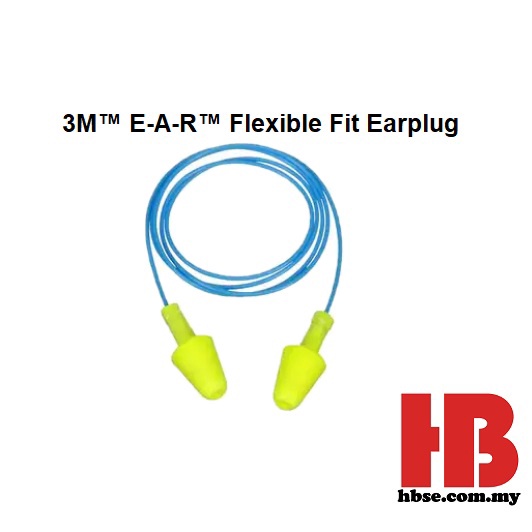 💥[READY STOCK]💥 3M E-A-R Flexible Fit Earplug HA 328-1001, CORDED ...