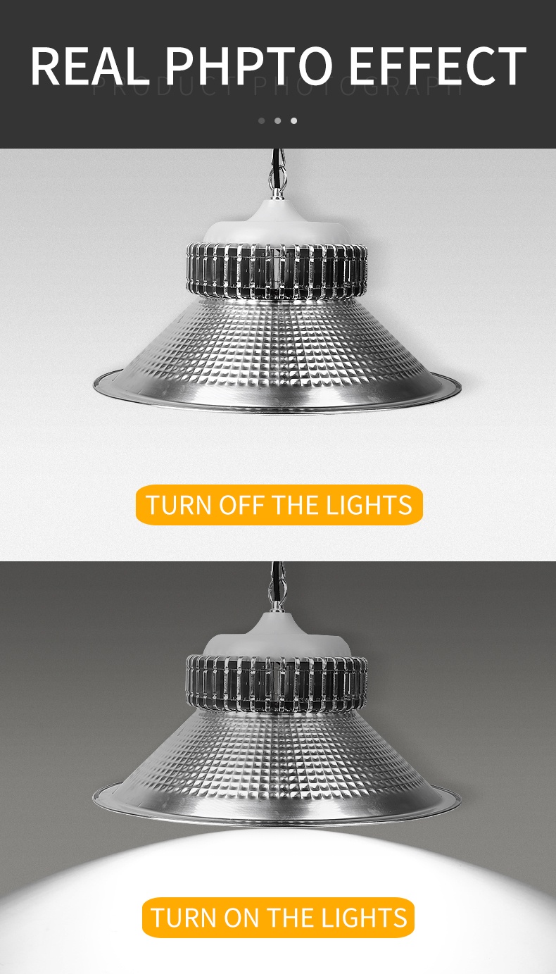 CANMEIJIA LED High Bay Light 100W 150W 200W Super Bright Waterproof ...