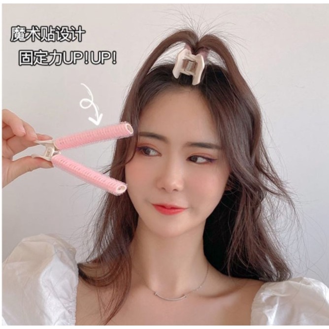 Hair Bang Hair Roller/Increase hair valumn Bangs fixed curling wand ...