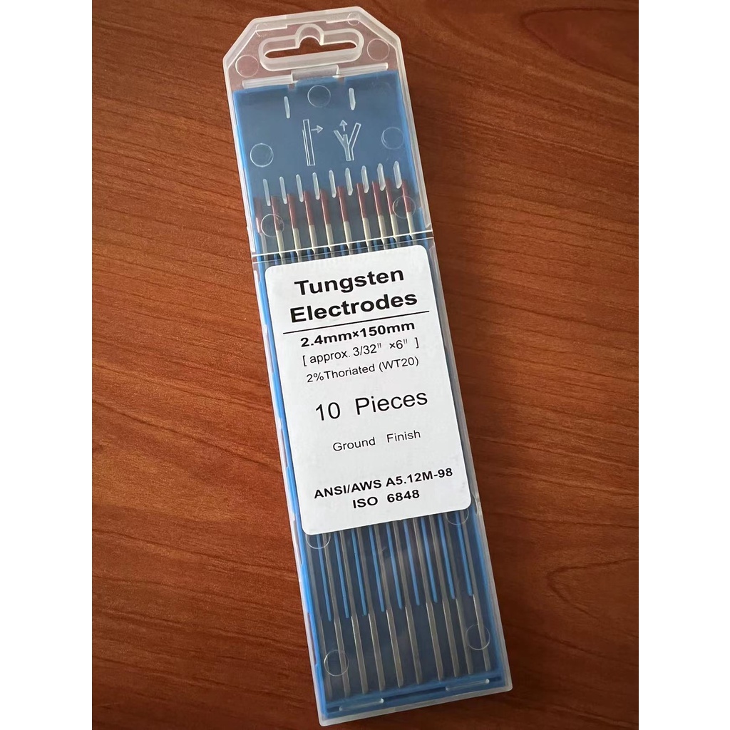 TUNGSTEN 1.6/2.4/3.2MM WT-20 RED/WP PURE GREEN/WL 15 GOLD/WL-20 BLUE/WC ...