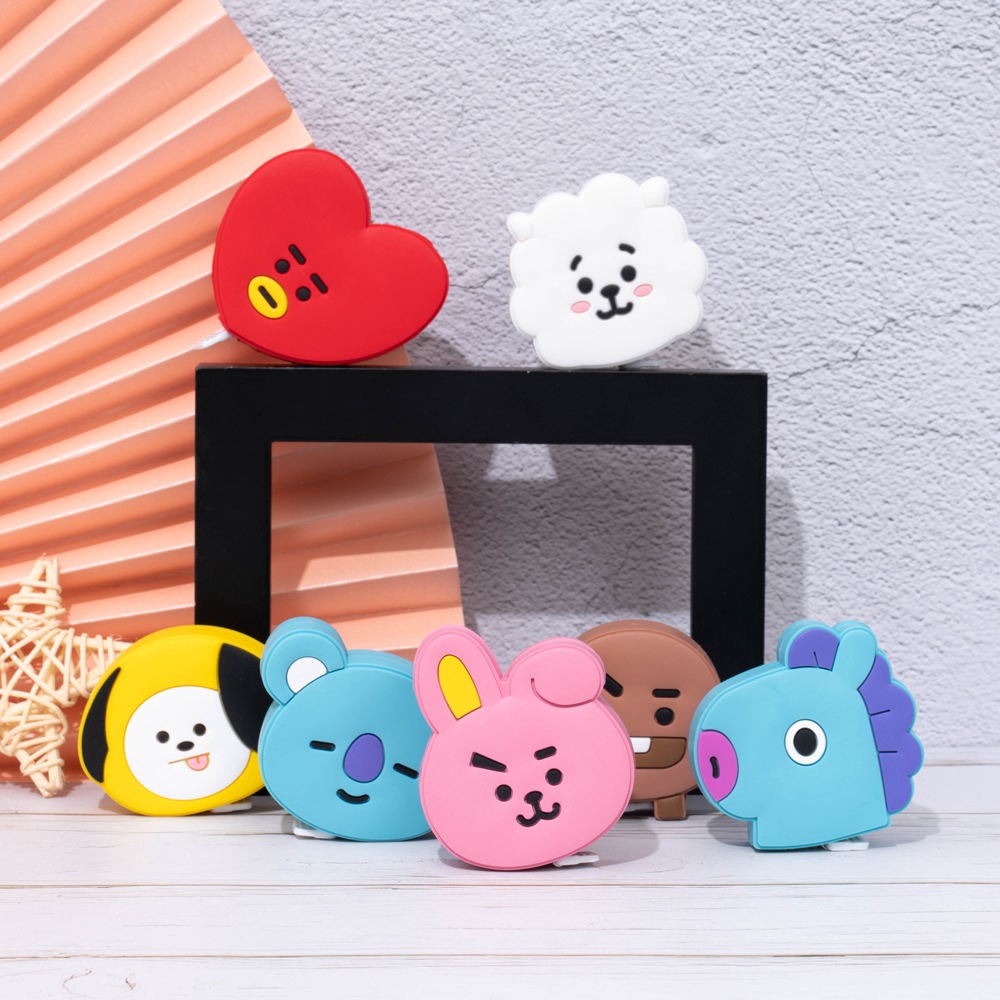 Bts Merchandise Small Tape Measure Cartoon Cute Soft Ruler Portable ...