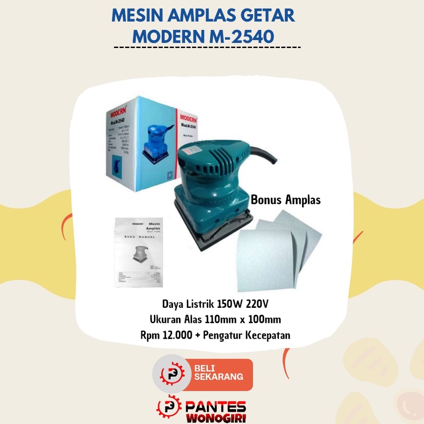 MESIN M 2540 Modern Sanding Machine | Shopee Malaysia