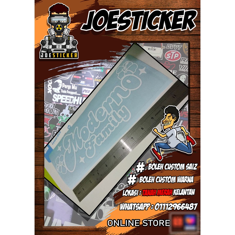 sticker moderno family | Shopee Malaysia