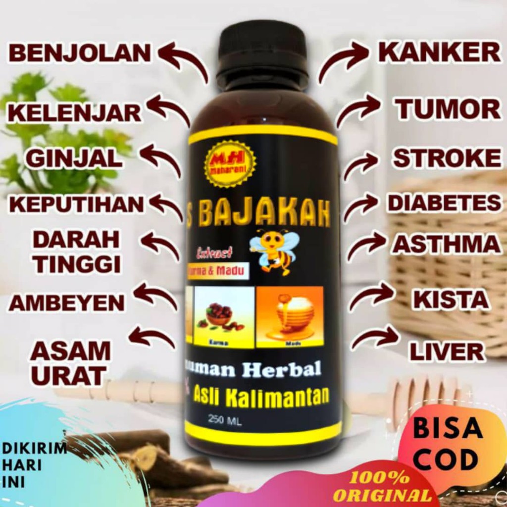 Jus Bajakah original Terbaik Untuk Kesihatan Menyembuhkan Segala ...