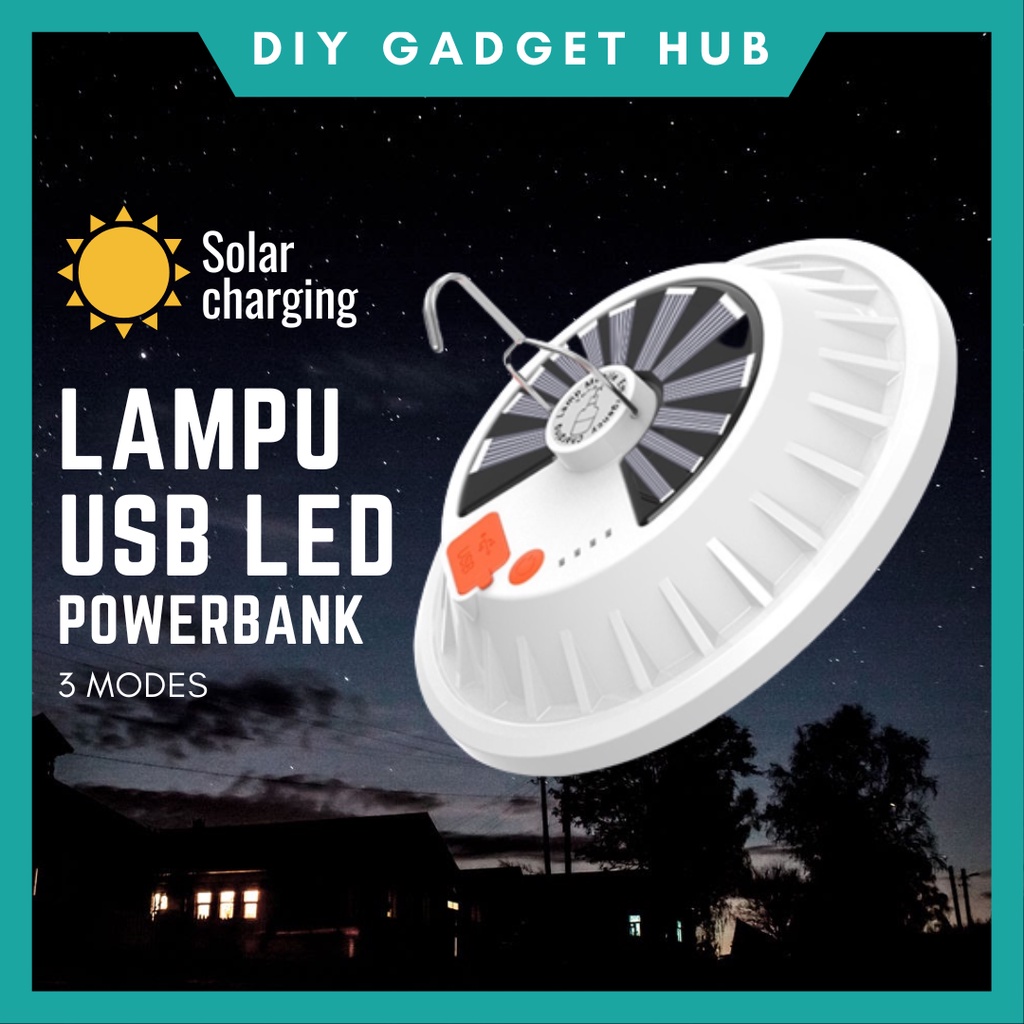 Lampu Pasar Malam Lampu Camping Niaga Lampu Mentol Solar USB ...