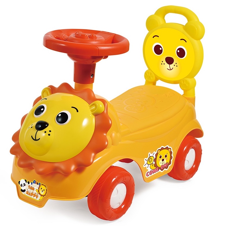 Lion Walker Car Kids Ride On Cartoon Donald Duck Daisy Lion Tigger Mini ...