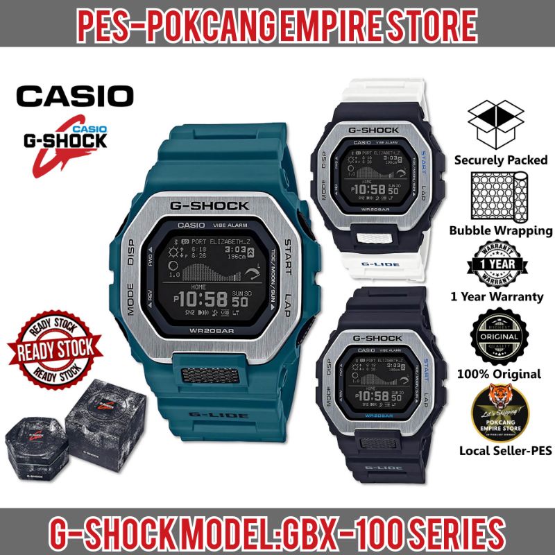 [READY STOCK] 💯 ORIGINAL G-SHOCK GBX-100-1 | GBX-100-2 | GBX-100-7 | GBX-100-1DR | GBX-100-2DR ...