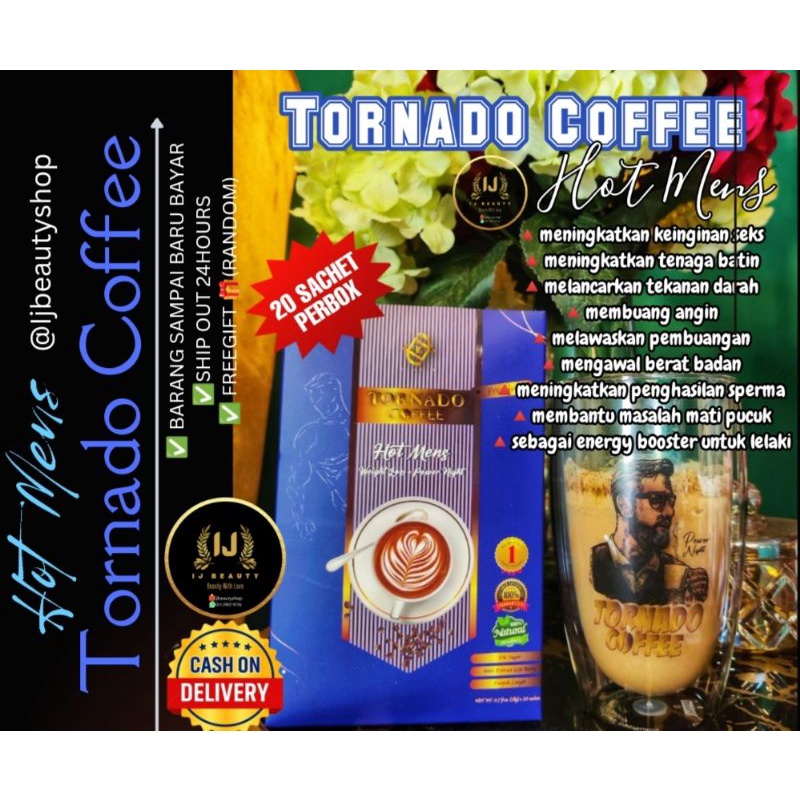 TORNADO COFFEE 20 SACHET BOX EXCLUSIVE | Shopee Malaysia
