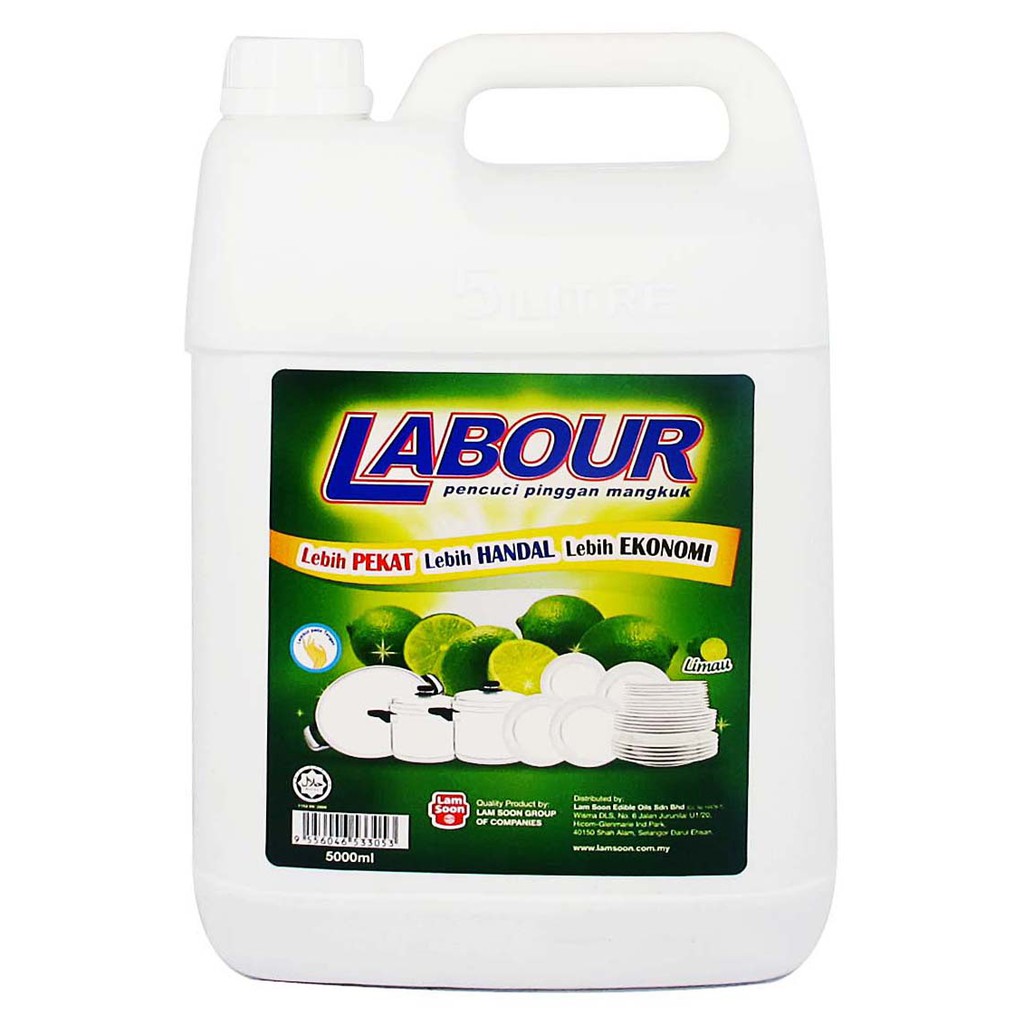 Labour Dishwash Lime 4.7L | Shopee Malaysia