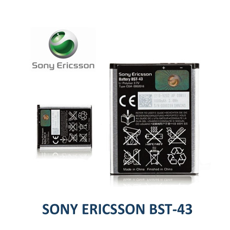 Sony Ericsson Replacement Battery BST-43 (950mAh) | Shopee Malaysia