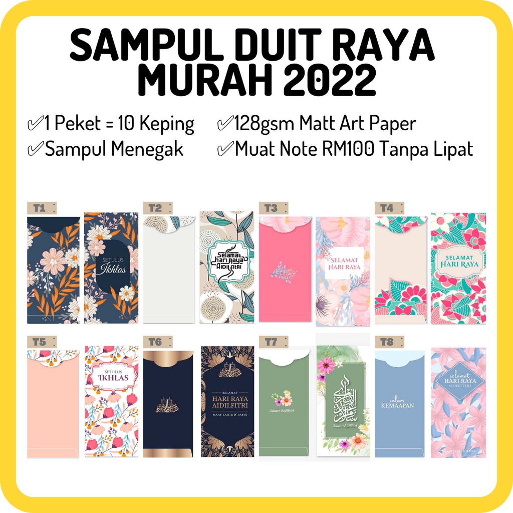 Design T | Sampul Raya Sampul Duit Raya Money Packet Viral Money ...
