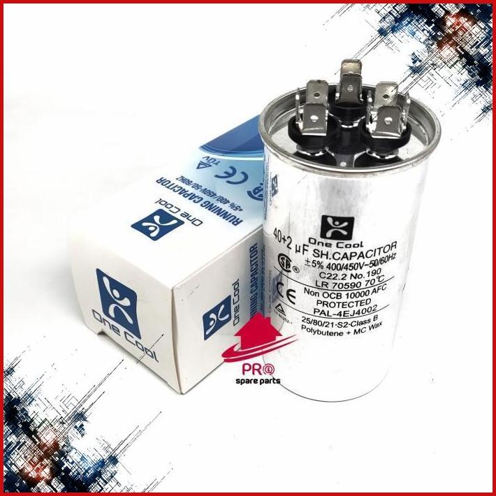 40+2uf 3 Sockets/Running Capacitor 40+2uf Micro AC Capacitor | Shopee ...