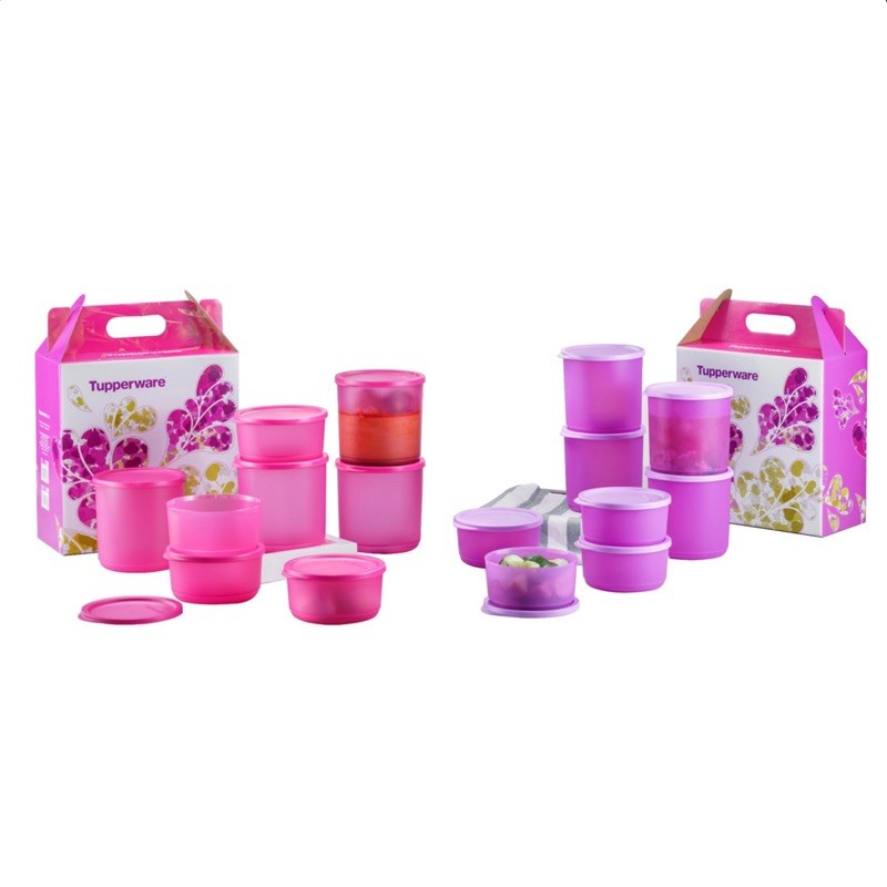 Tupperware Summer Fresh Round Set | Shopee Malaysia