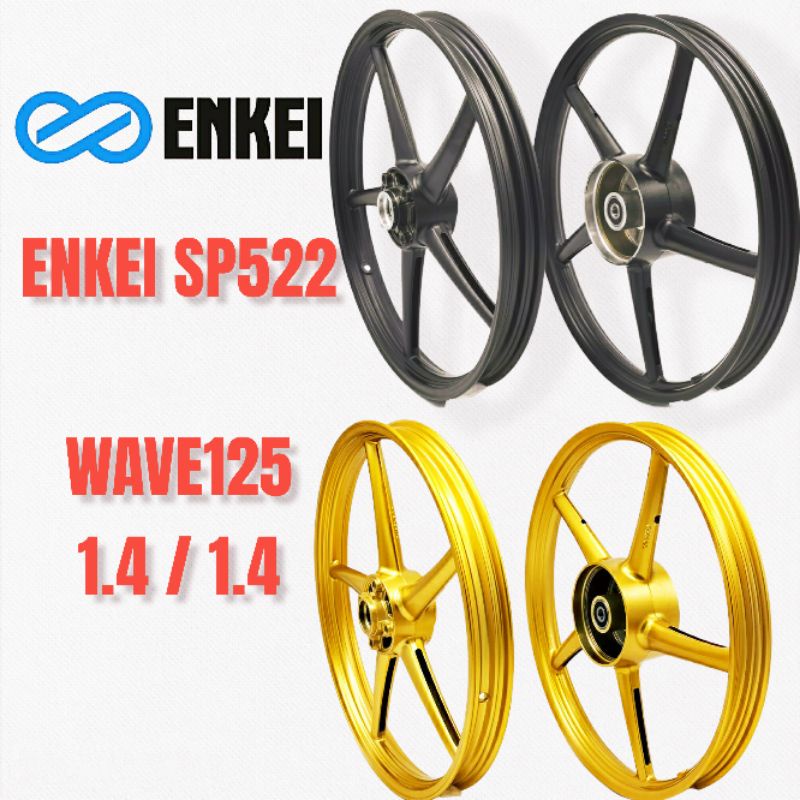 SP522 WAVE125 / WAVE125 S SPORT RIM ENKEI SP522 1.4/1.4 INCLUDE BEARING ...