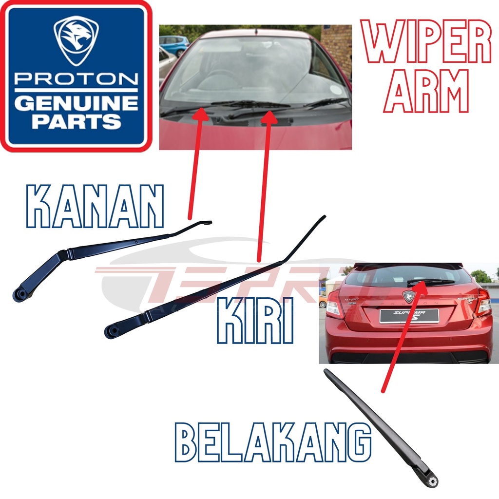 [Price 1 unit ] Proton Preve Suprima S Genuine Windshield Wiper Arm ...