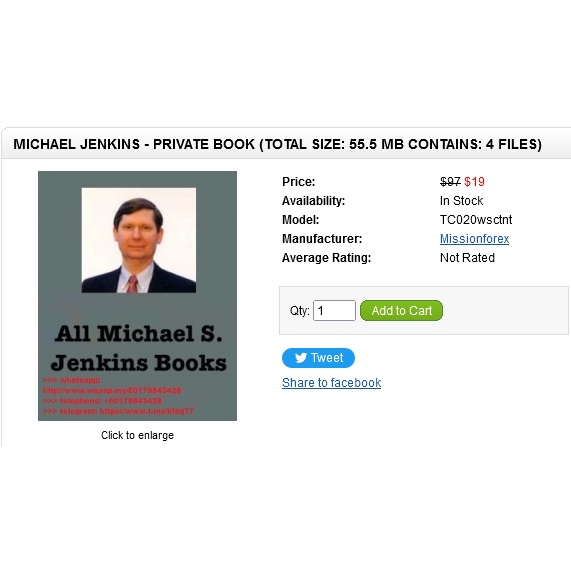 Michael Jenkins - Private Book (Total size: 55.5 MB Contains: 4 files ...