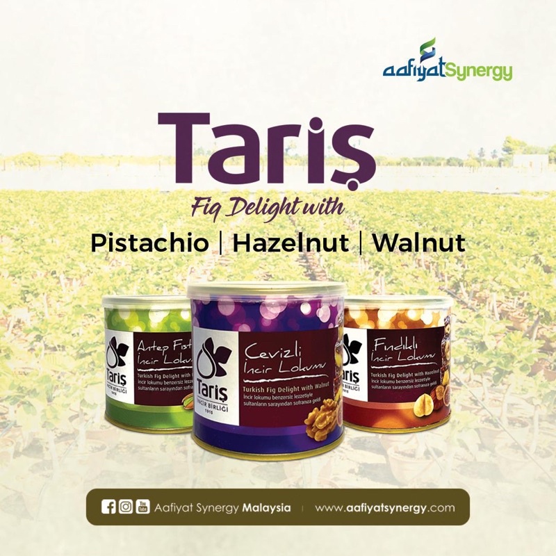 🔥TERBARU🔥TARIS TURKISH FIG DELIGHT WITH PISTACHIO TERASA SEPERTI BERADA ...