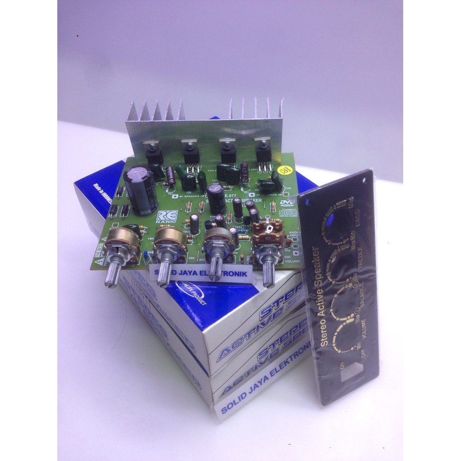 ACTIVE POWER KIT TDA2030 STEREO TDA 2003 STEREO AMPLIFIER AUDIO ACTIVE ...