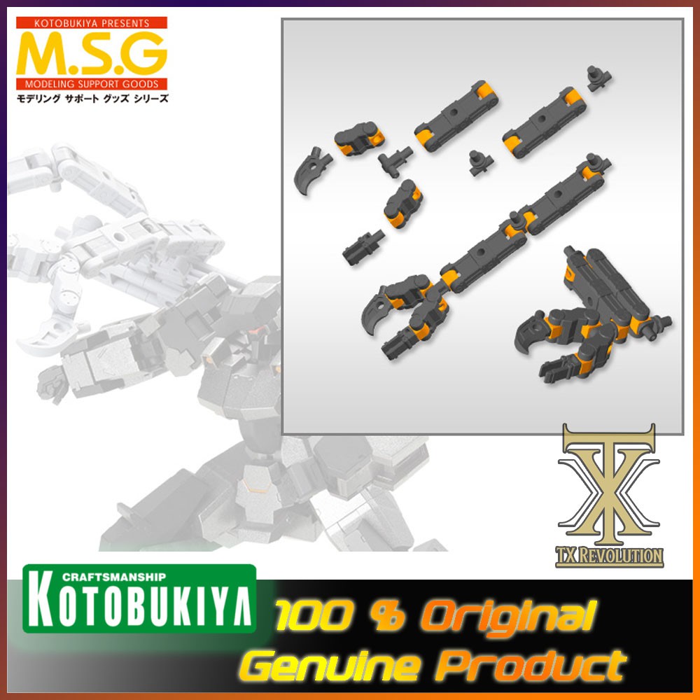 KOTOBUKIYA M.S.G MECHA SUPPLY 02 FLEXIBLE ARMS TYPE-B MSG MJ02 | Shopee Malaysia