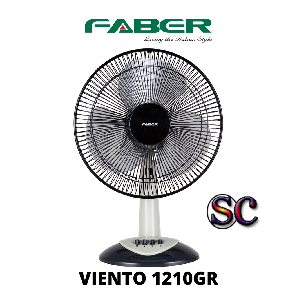 FABER TABLE FAN 12'' FTF VIENTO 1210GR/REVO 9212RD/REVO 9012BU/REVO ...