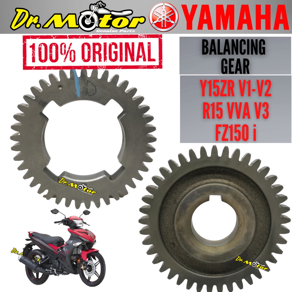 100% ORIGINAL YAMAHA Y15ZR R15 Y15 FZ150i FZ150 BALANCER GEAR BALANCING ...